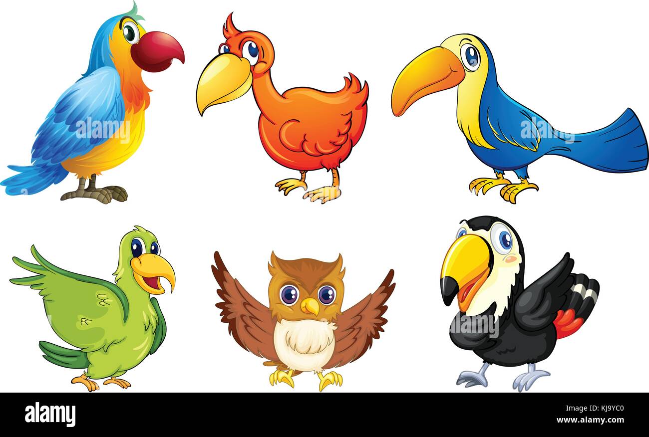 Six wings Stock Vector Images - Alamy