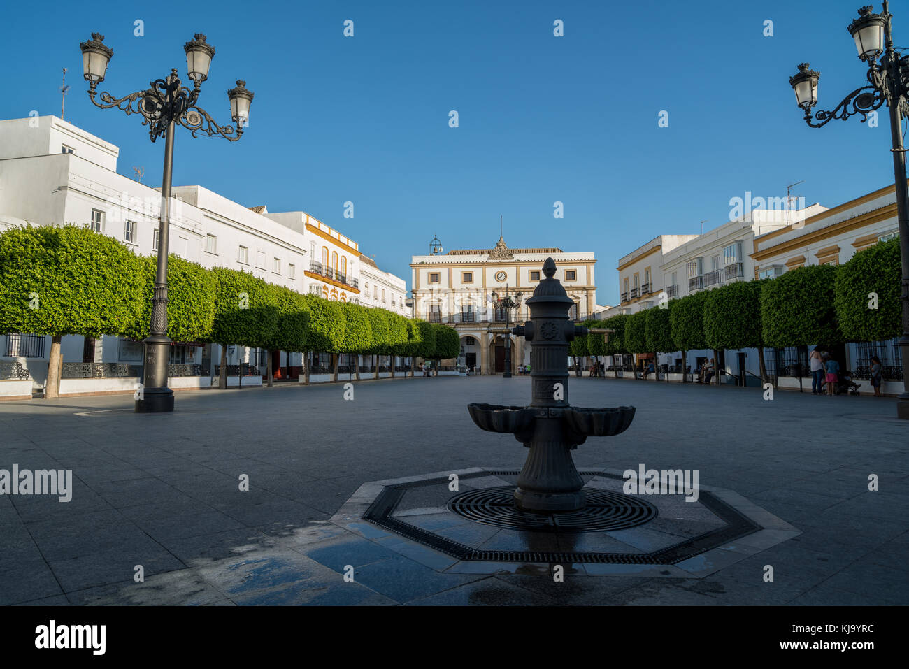 Plaza de España in Medina-Sidonia, Andalusia, Spain Stock Photo - Alamy
