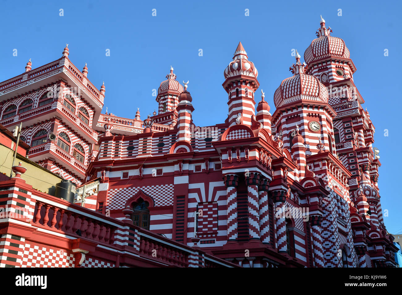 Red Mosque Stock Photo - Alamy