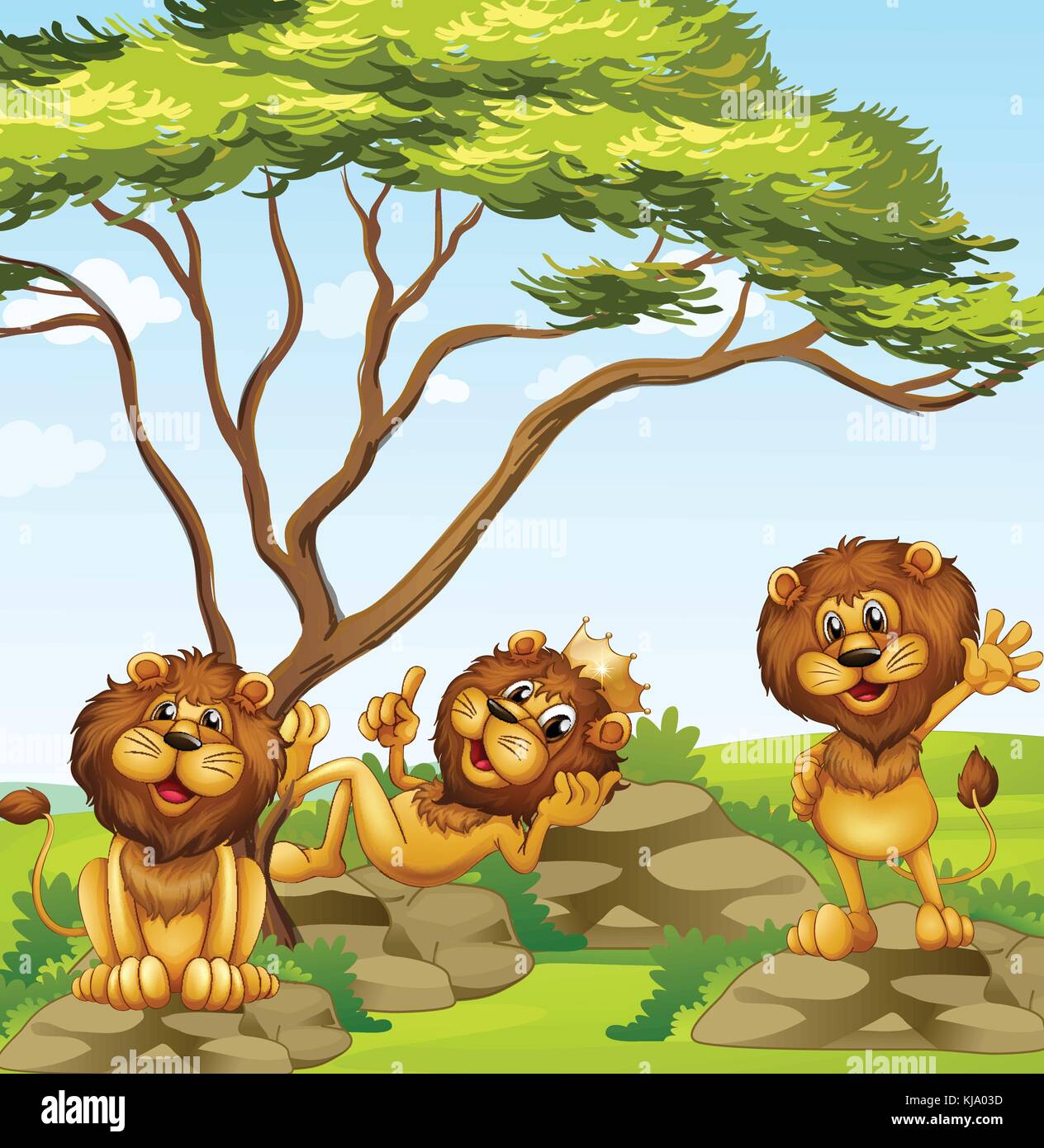 Group plants branches in Stock Vector Images - Alamy