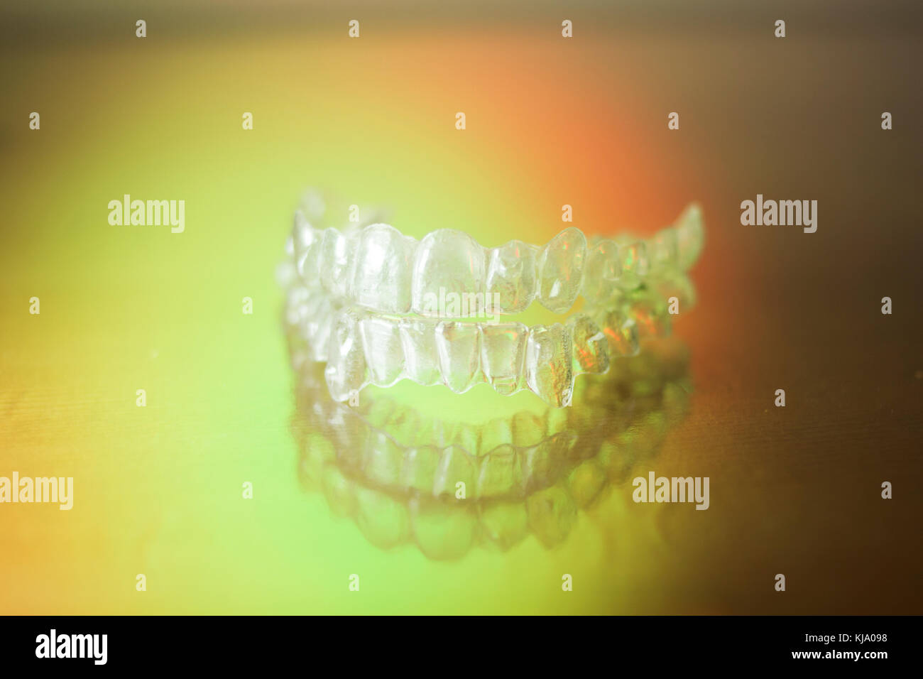 Invisible teeth dental tooth retainer aligner to straighten each tooth ...