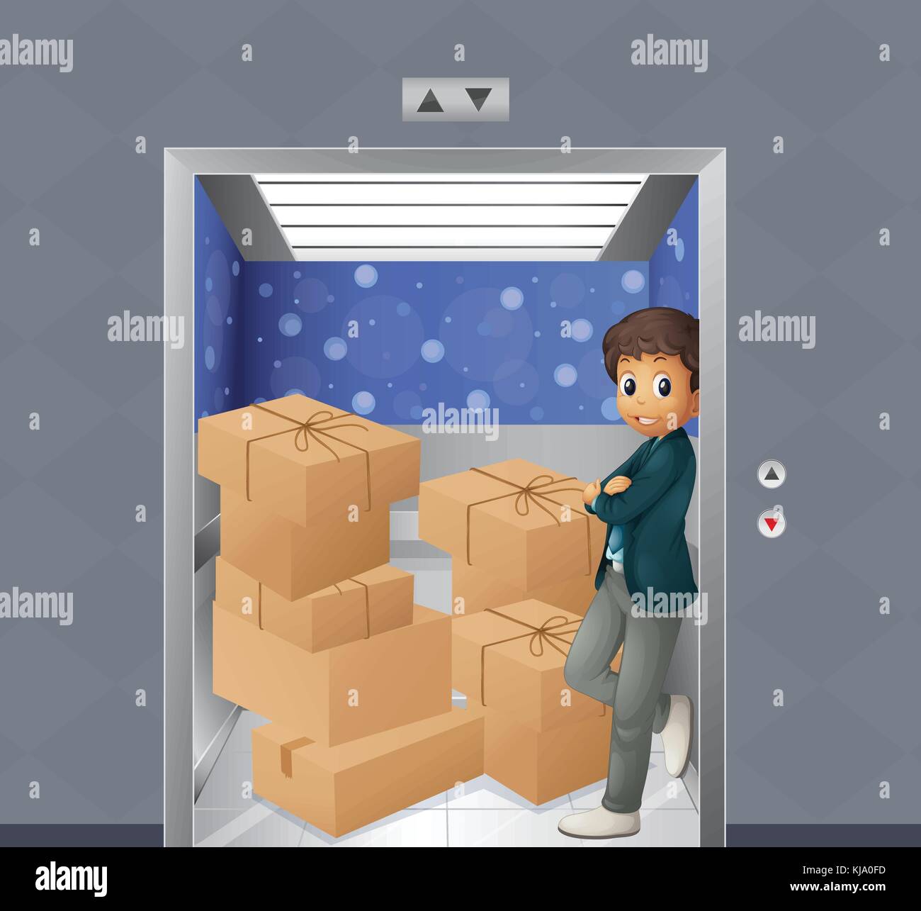 Lean logistics Stock Vector Images - Alamy