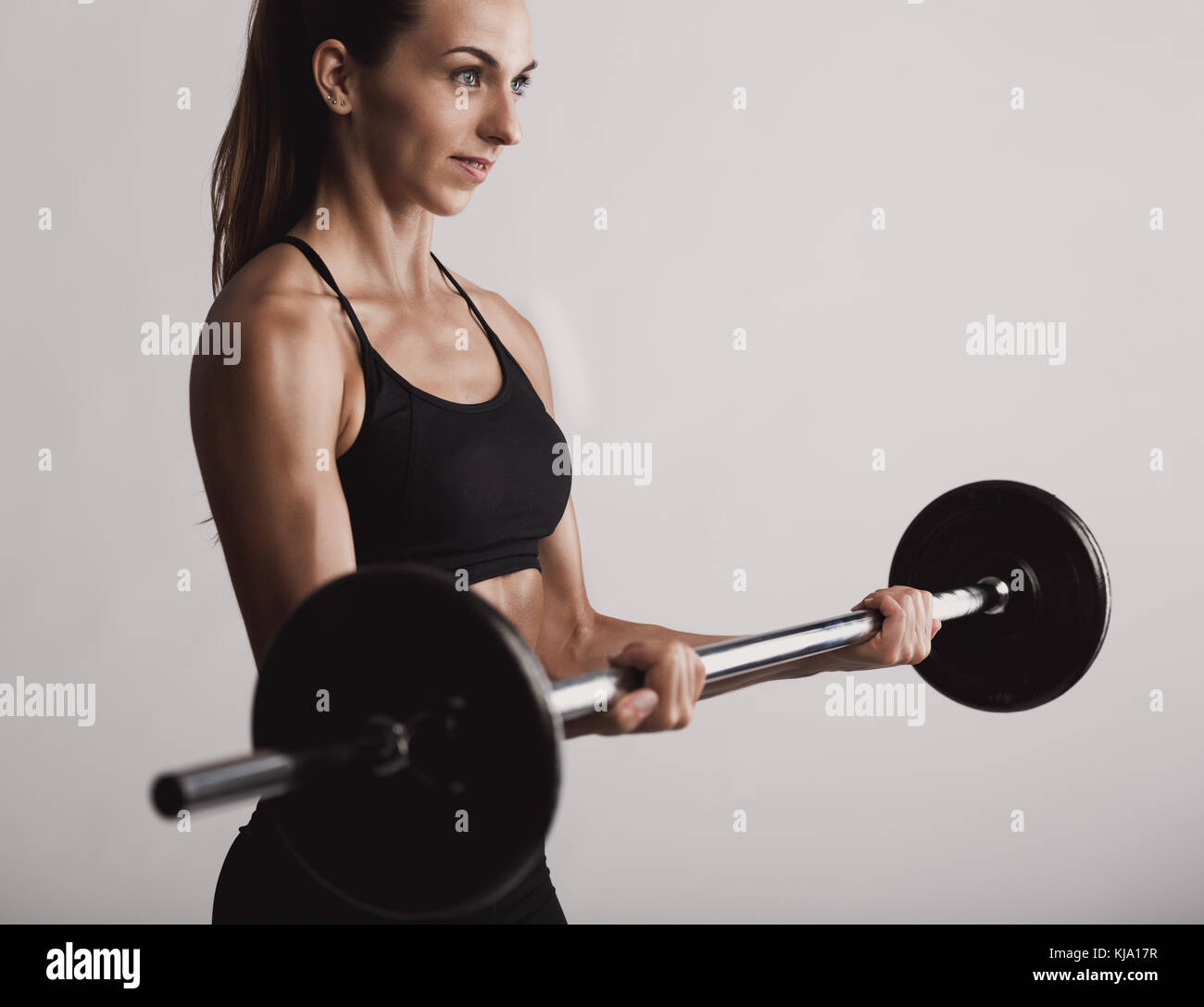 Women Dumbbell Curls