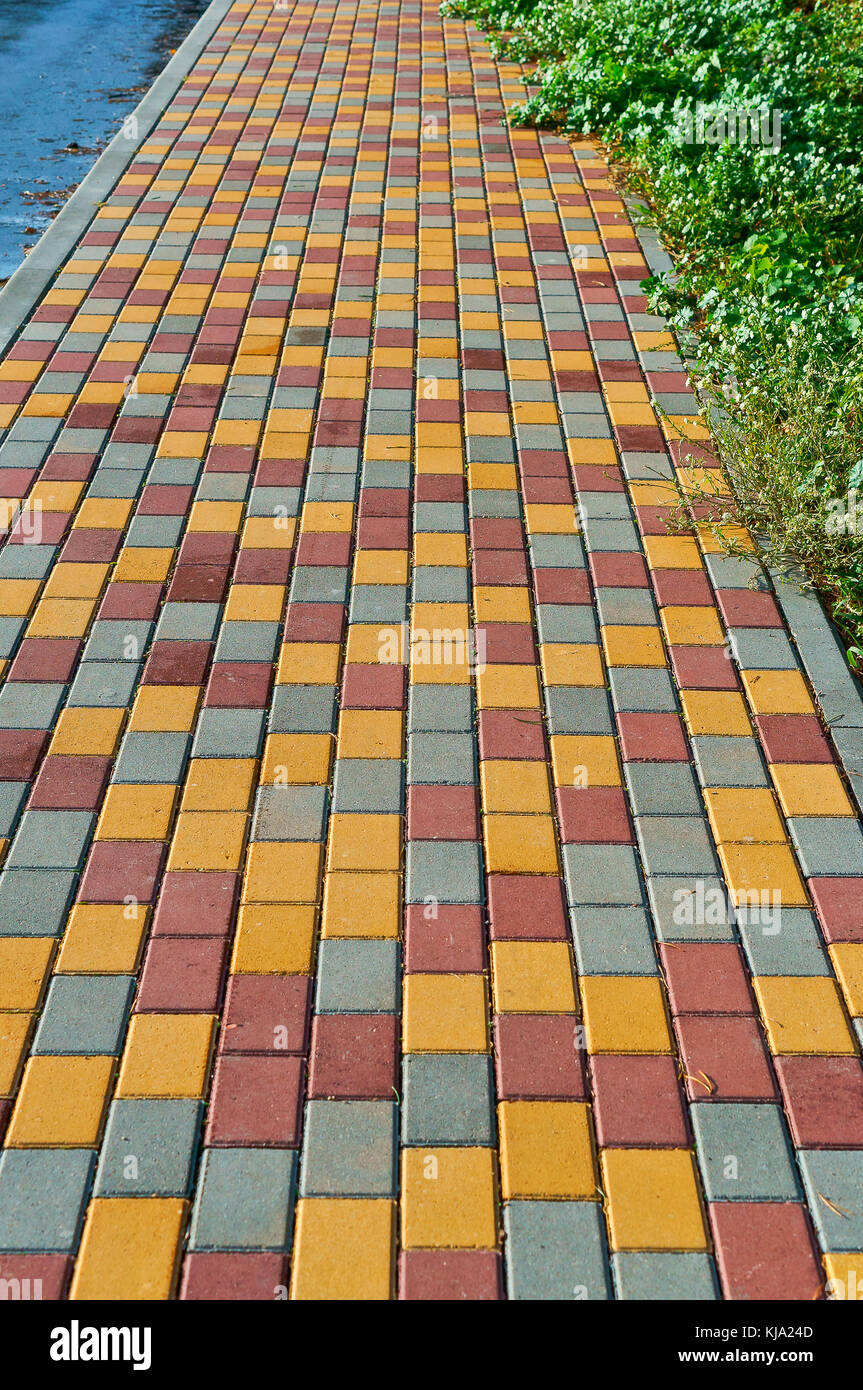 Detail stone paving slabs hi-res stock photography and images - Alamy
