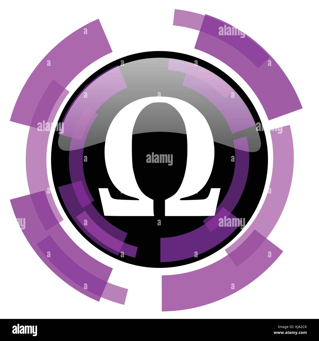 Omega pink Stock Vector Images - Alamy