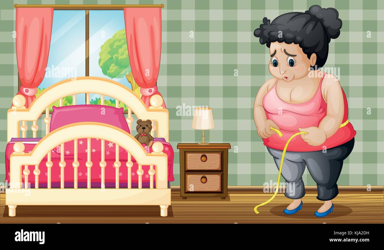 Fat mattress Stock Vector Images - Alamy