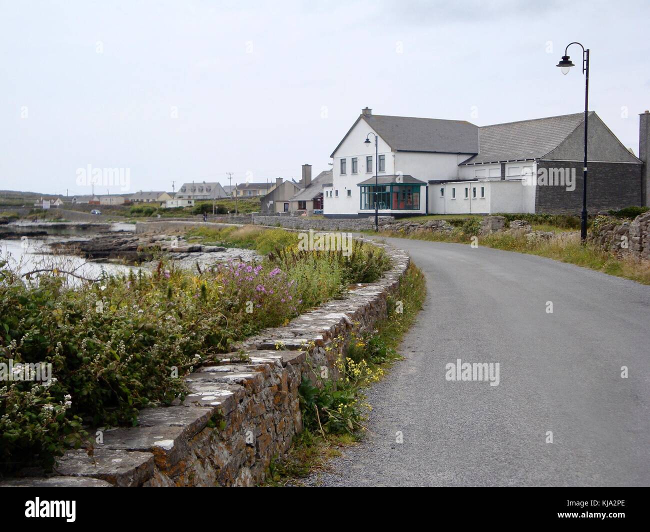 Landscaped View With Road in Rural Ireland Stock Photo - Alamy