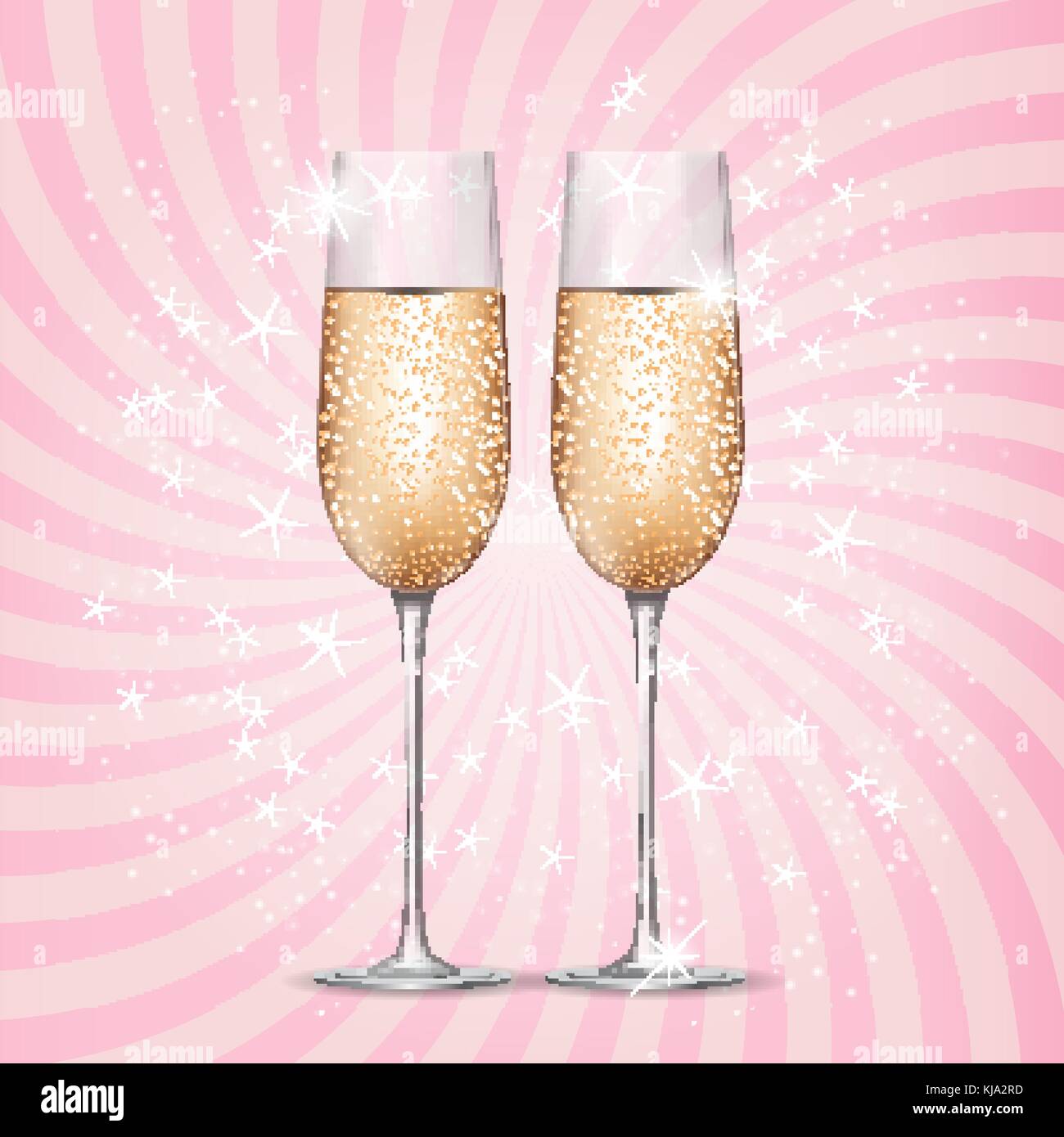 Champagne spraying Stock Vector Images - Alamy