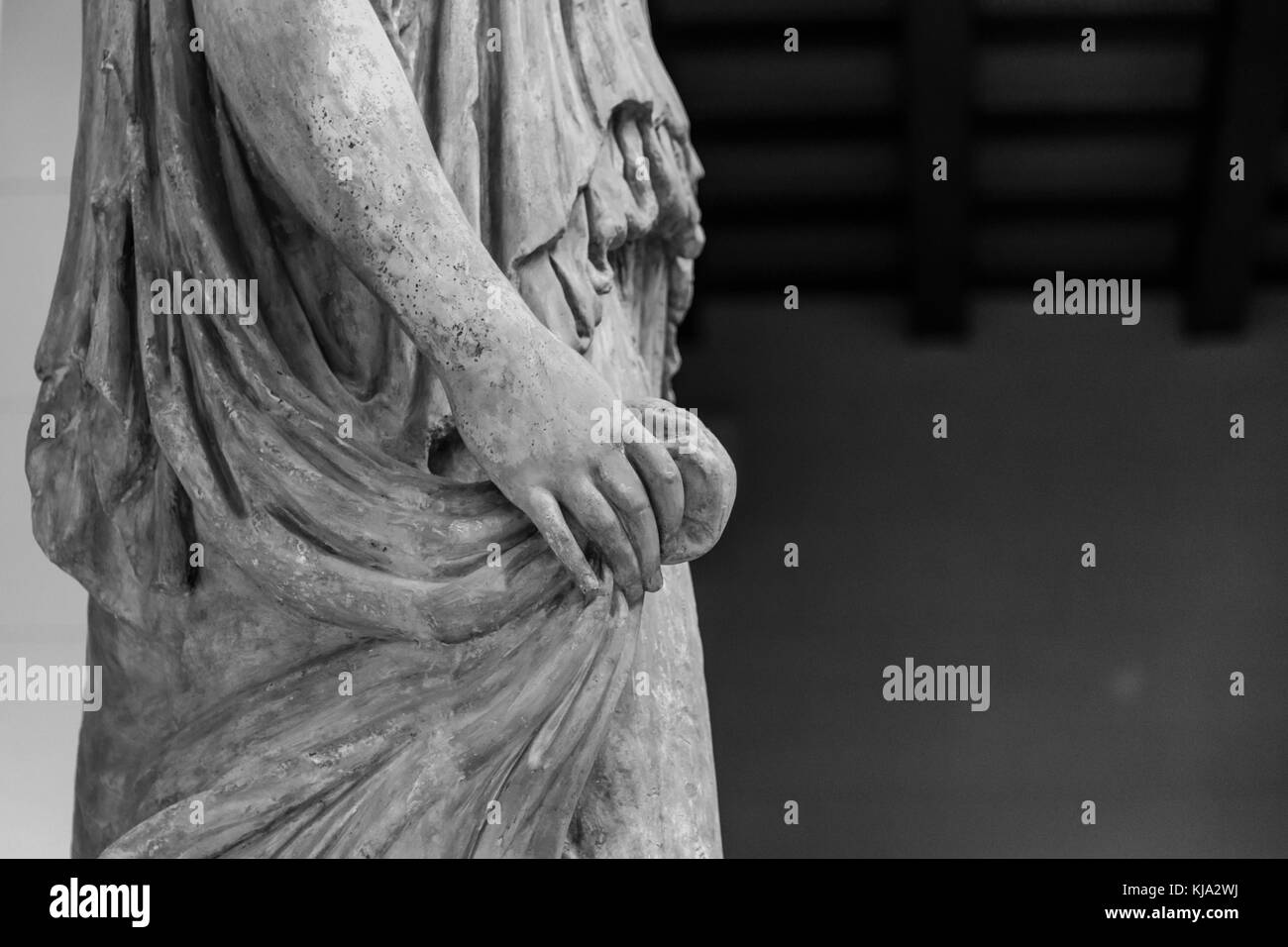 stone statue detail of human hand Stock Photo - Alamy