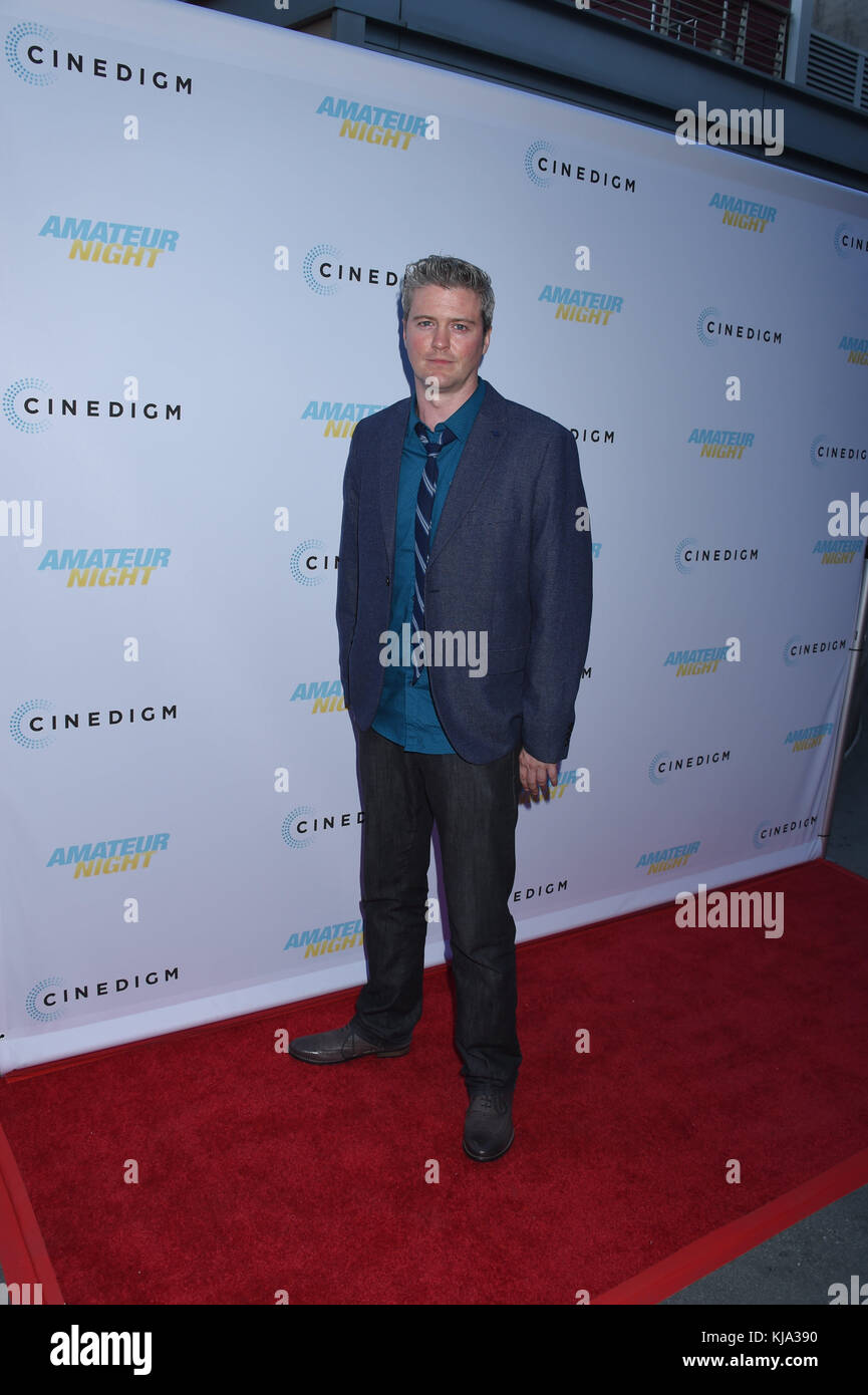 HOLLYWOOD, CA - JULY 25: David J. Phillips attends the premiere of ...