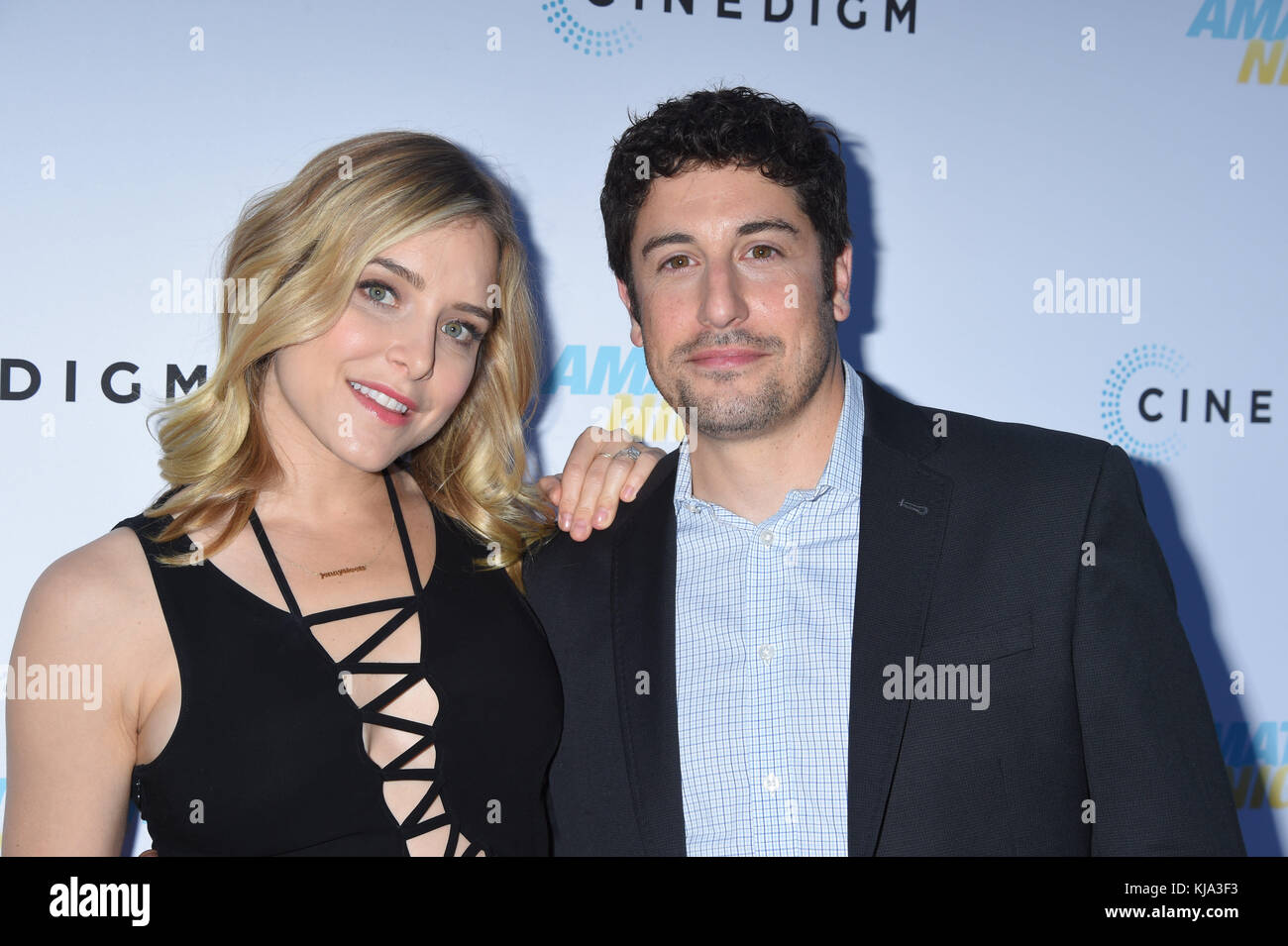 Hollywood Ca July 25 Jenny Mollen Jason Biggs Attends The Premiere