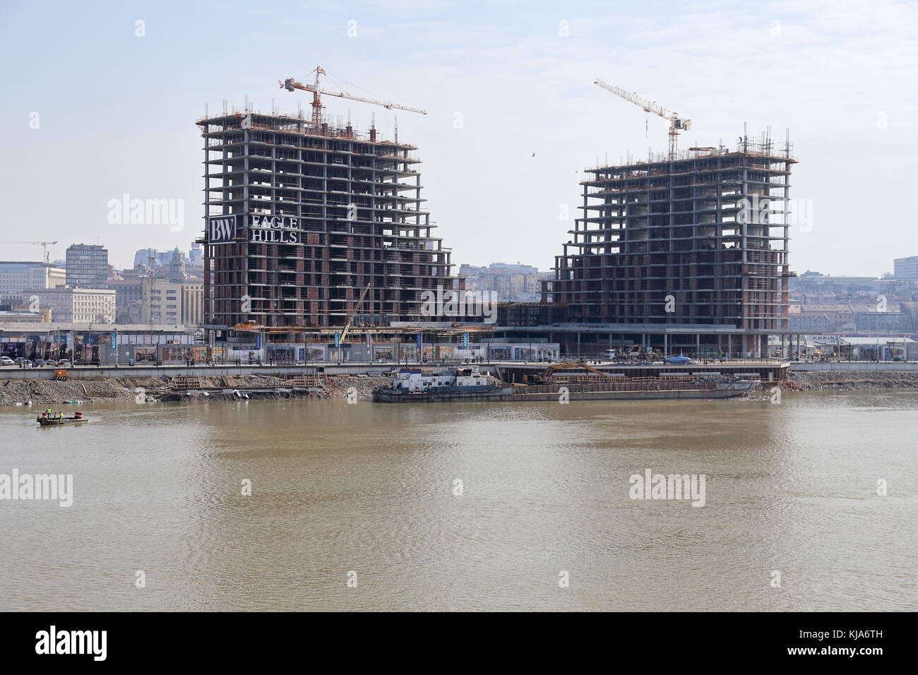 Belgrade waterfront hi-res stock photography and images - Alamy