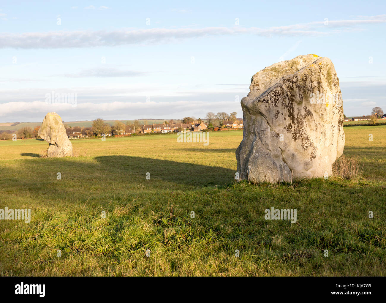 Adam and Eve standing stones, Longstone Cove, Beckhampton Avenue ...