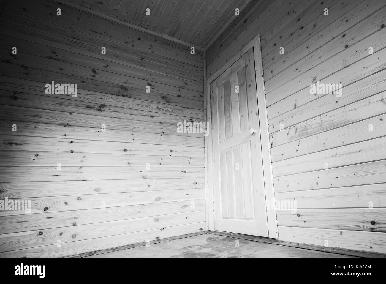 Interior scandinavian door Black and White Stock Photos & Images - Alamy