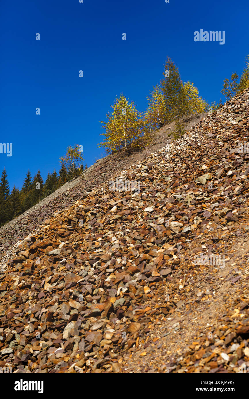 mountain scenery with natural scree stones Stock Photo - Alamy