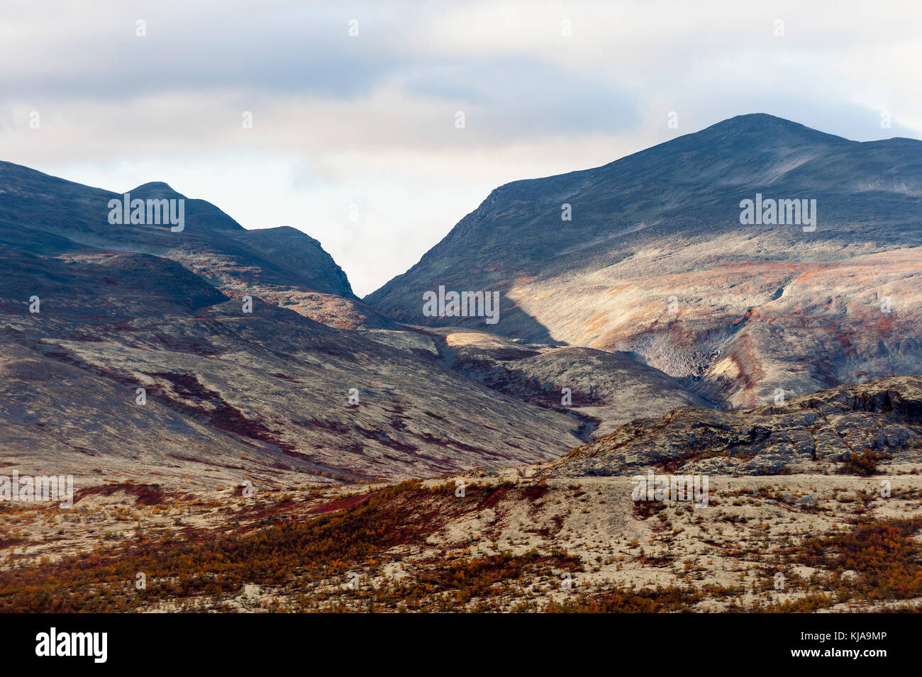 Mountain landscape. Rondane, Norway Stock Photo - Alamy