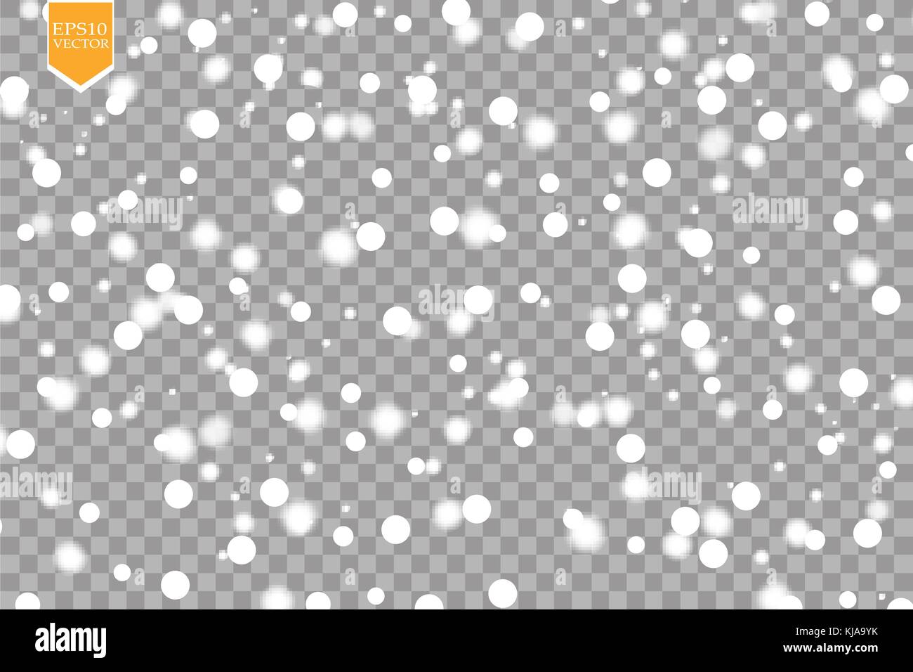 Shine white snowflake with glitter isolated on transparent background ...