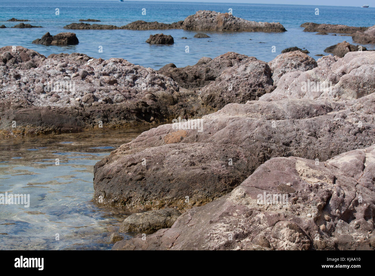 Rocks at sea Stock Photo - Alamy