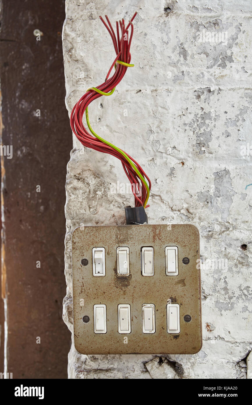 Light switch. The Farmiloe Building, London, United Kingdom. Architect ...