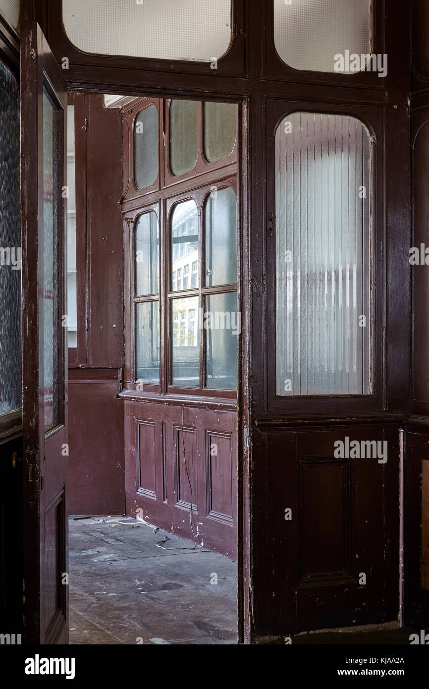 Corridor with entrance to office. The Farmiloe Building, London, United ...