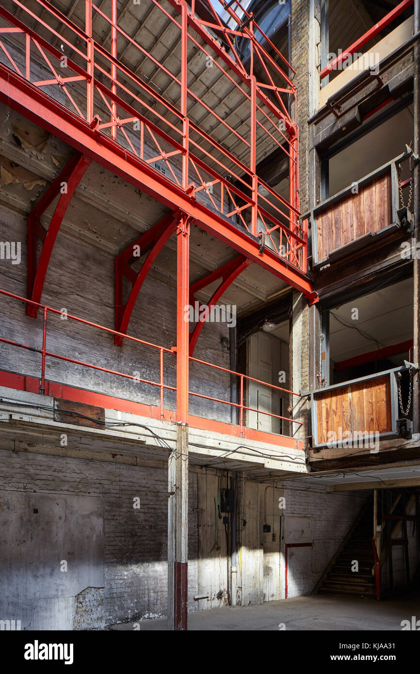 Full-height atrium with galleries and original features. The Farmiloe ...