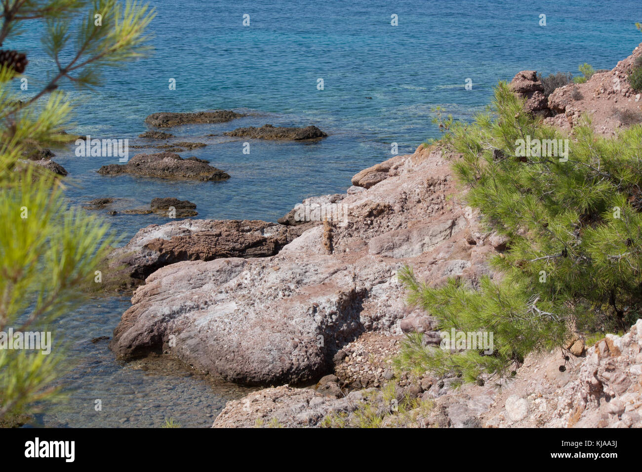 Rocks at sea Stock Photo - Alamy