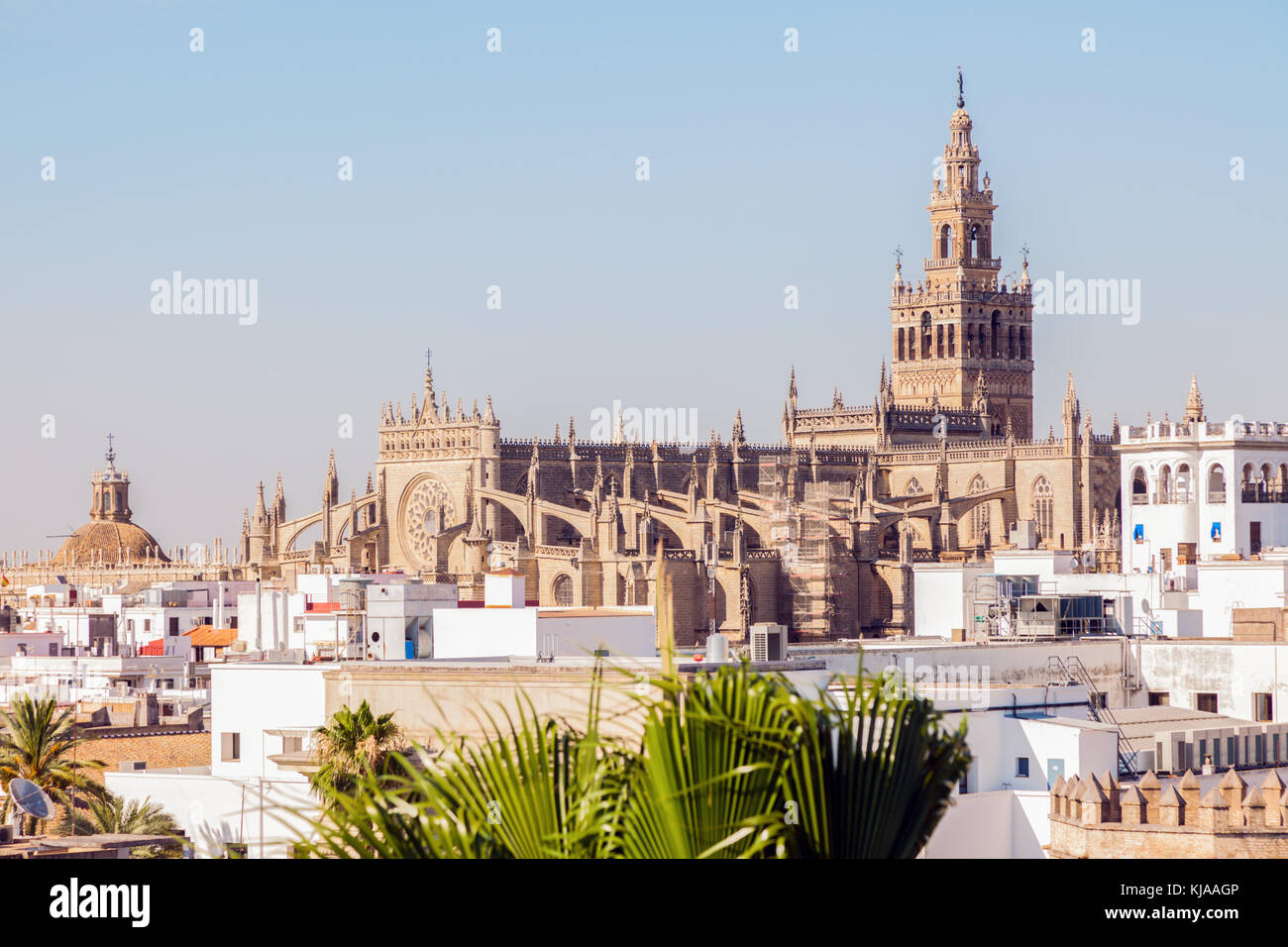 Seville cathedral aerial hi-res stock photography and images - Alamy