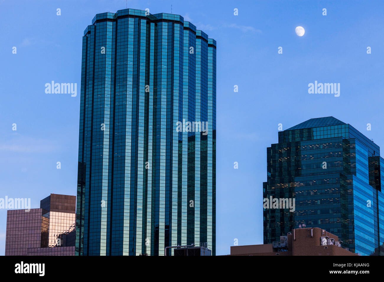 Modern architecture of Edmonton. Edmonton, Alberta, Canada Stock Photo ...