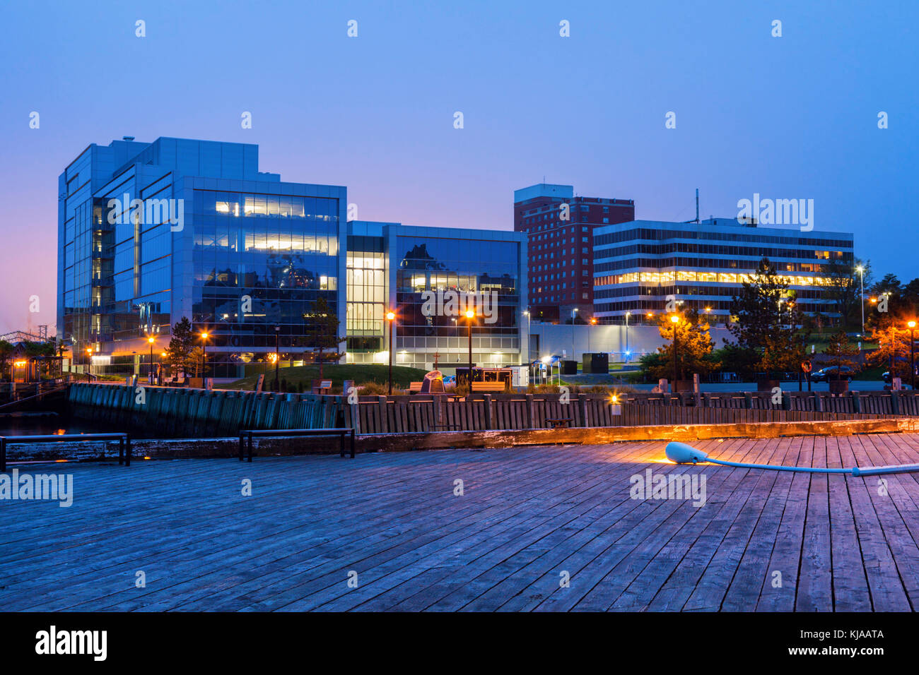 Architecture of Halifax at sunrise. Halifax, Nova Scotia, Canada Stock ...