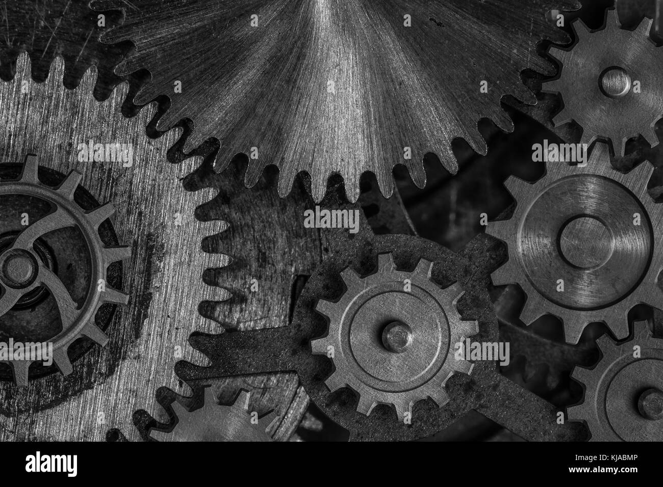 Gears and cogwheels 3d illustration Stock Photo - Alamy