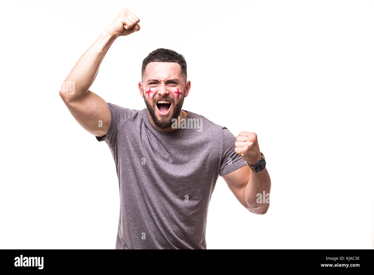 England football fan flag hi-res stock photography and images - Alamy