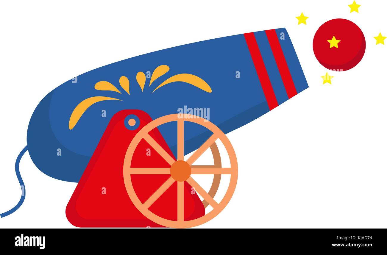 Circus cannon Stock Vector Images - Alamy