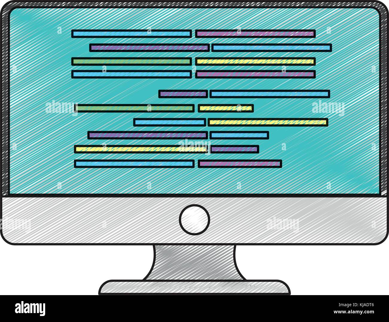 Computer of device gadget technology and electronic theme Isolated ...