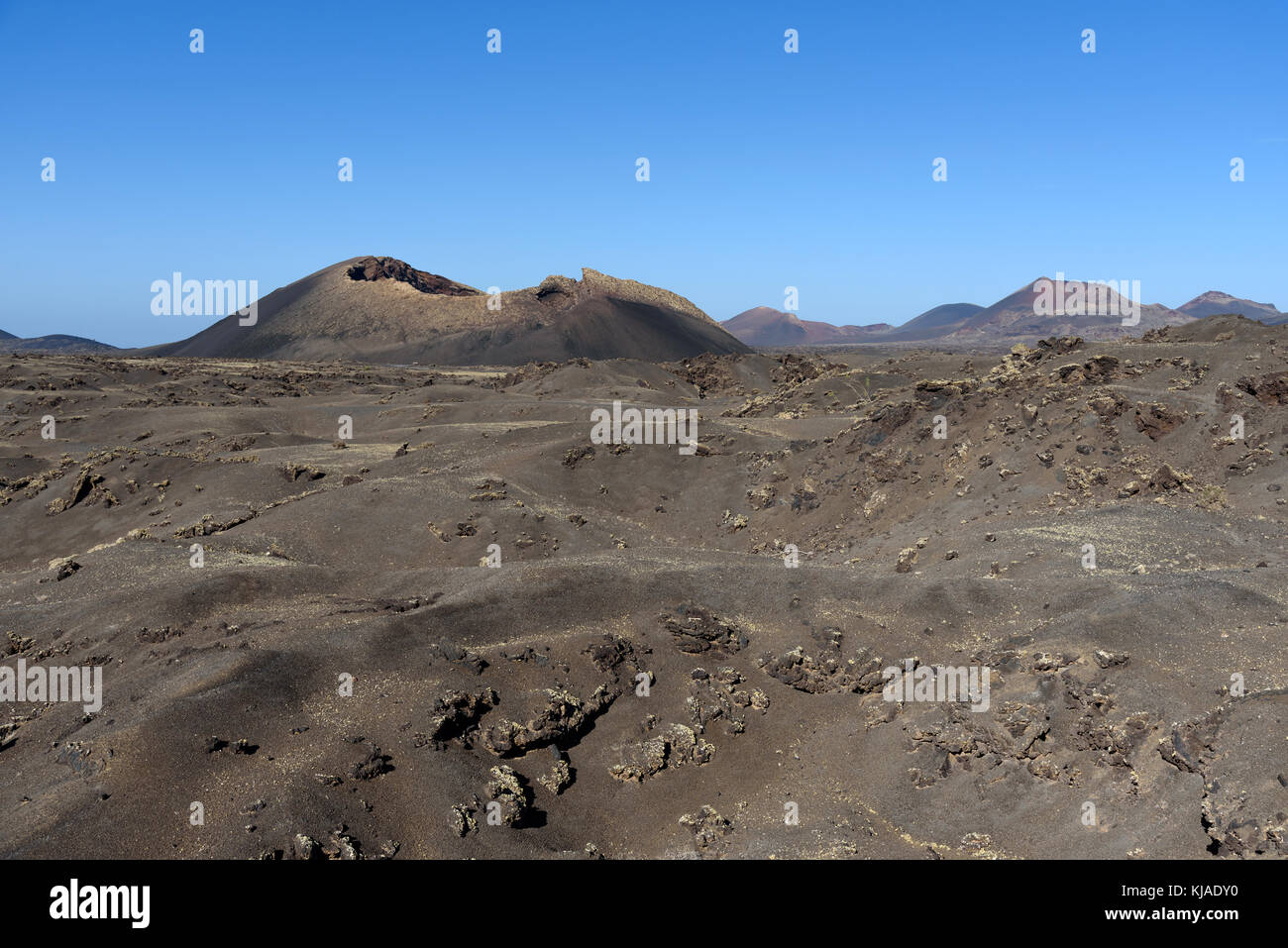 Volcano cuervo lanzarote canary hi-res stock photography and images - Alamy