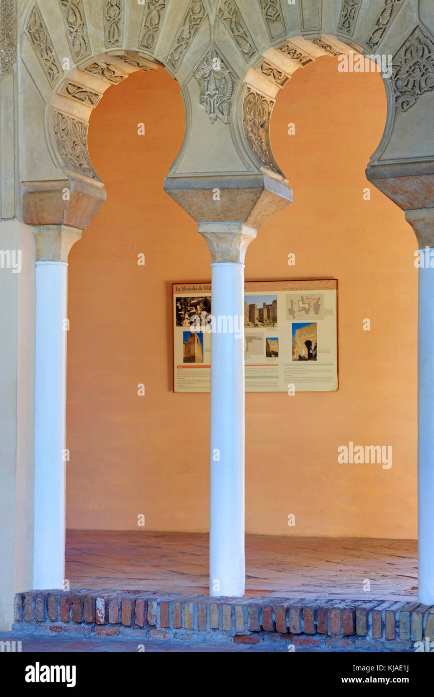 Alcazaba Palace, Malaga City, Andalusia, Spain, Europe Stock Photo - Alamy