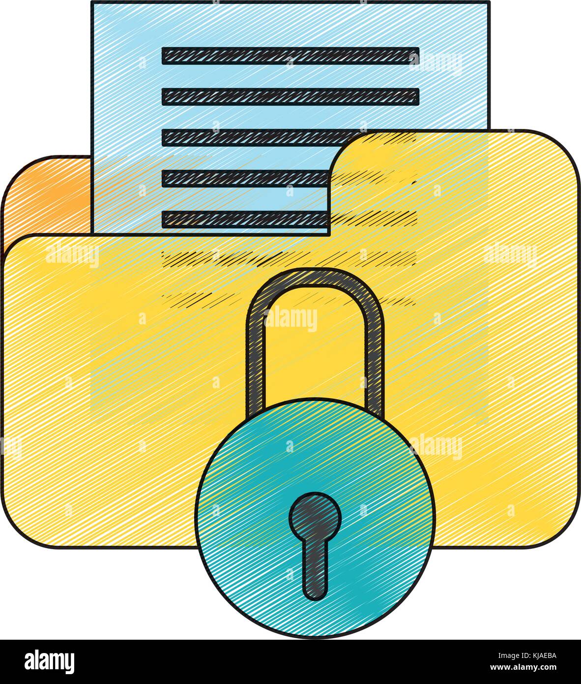 File of document data and archive theme Isolated design Vector ...