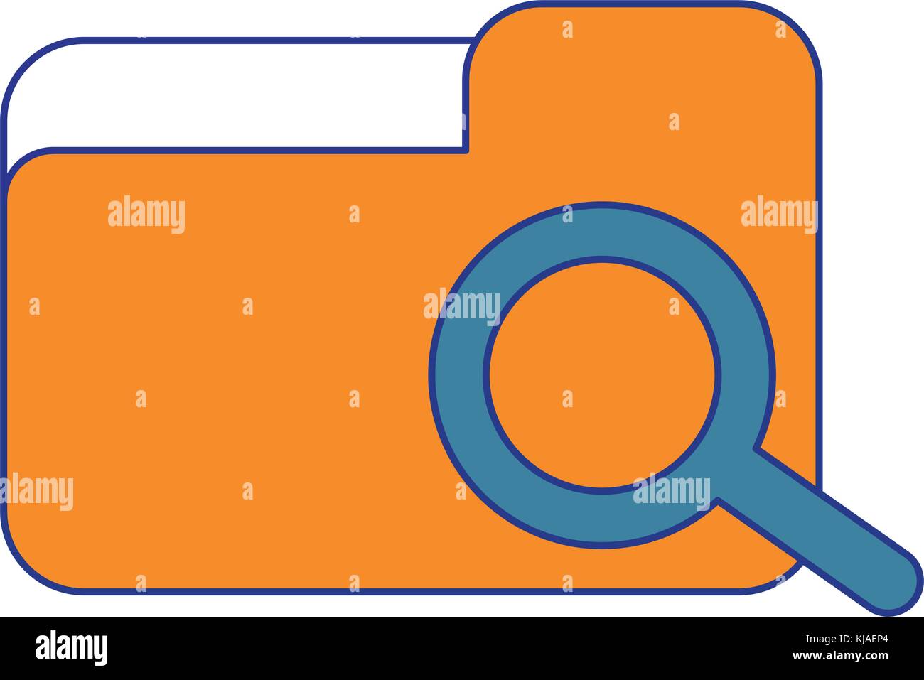 File of document data and archive theme Isolated design Vector illustration Stock Vector Image ...