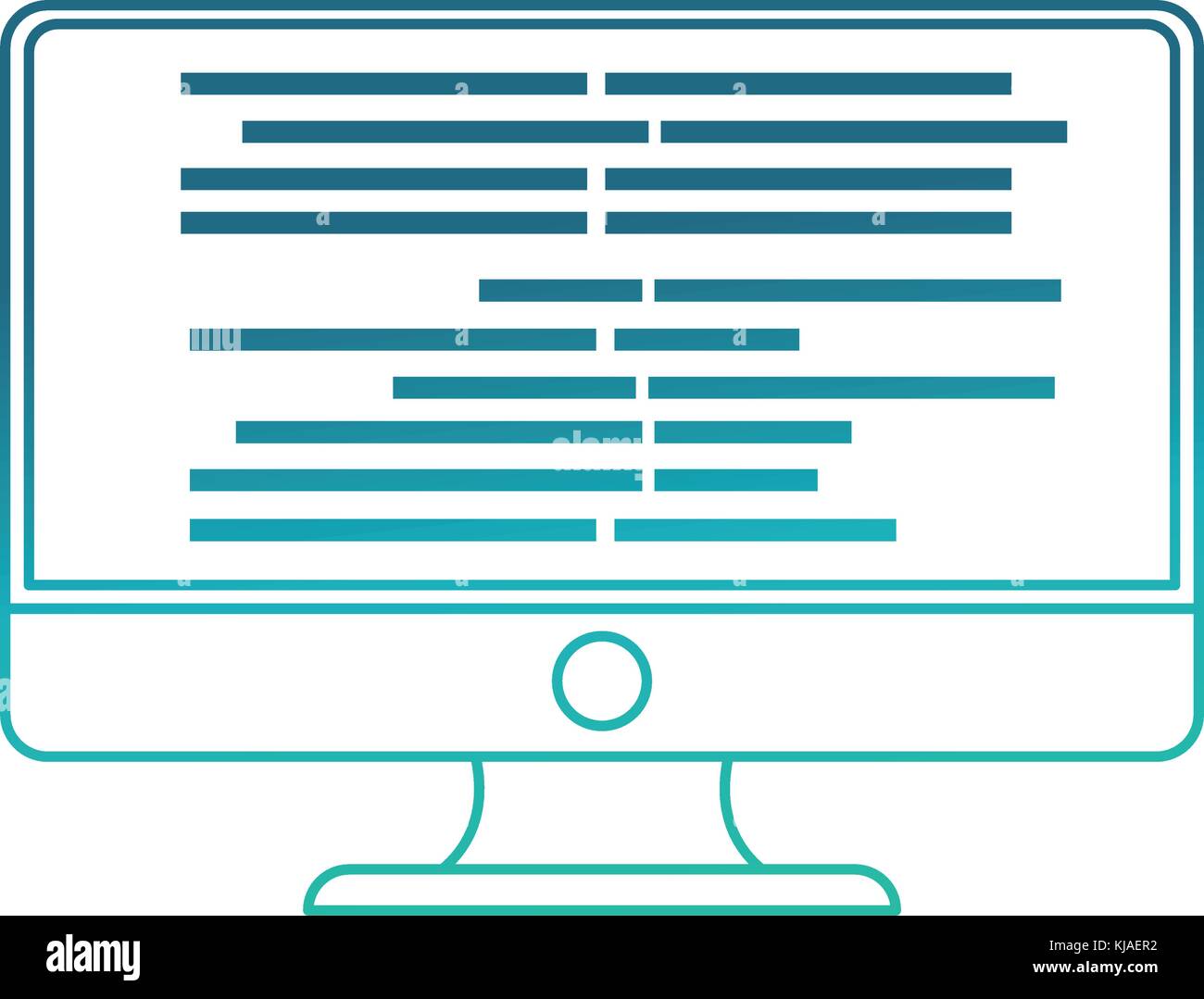 Computer of device gadget technology and electronic theme Isolated ...