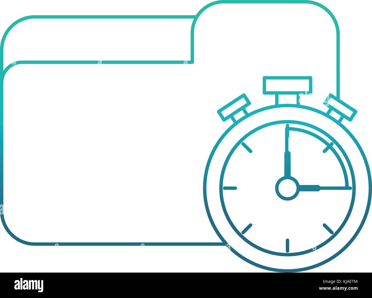 File of document data and archive theme Isolated design Vector illustration Stock Vector Image ...