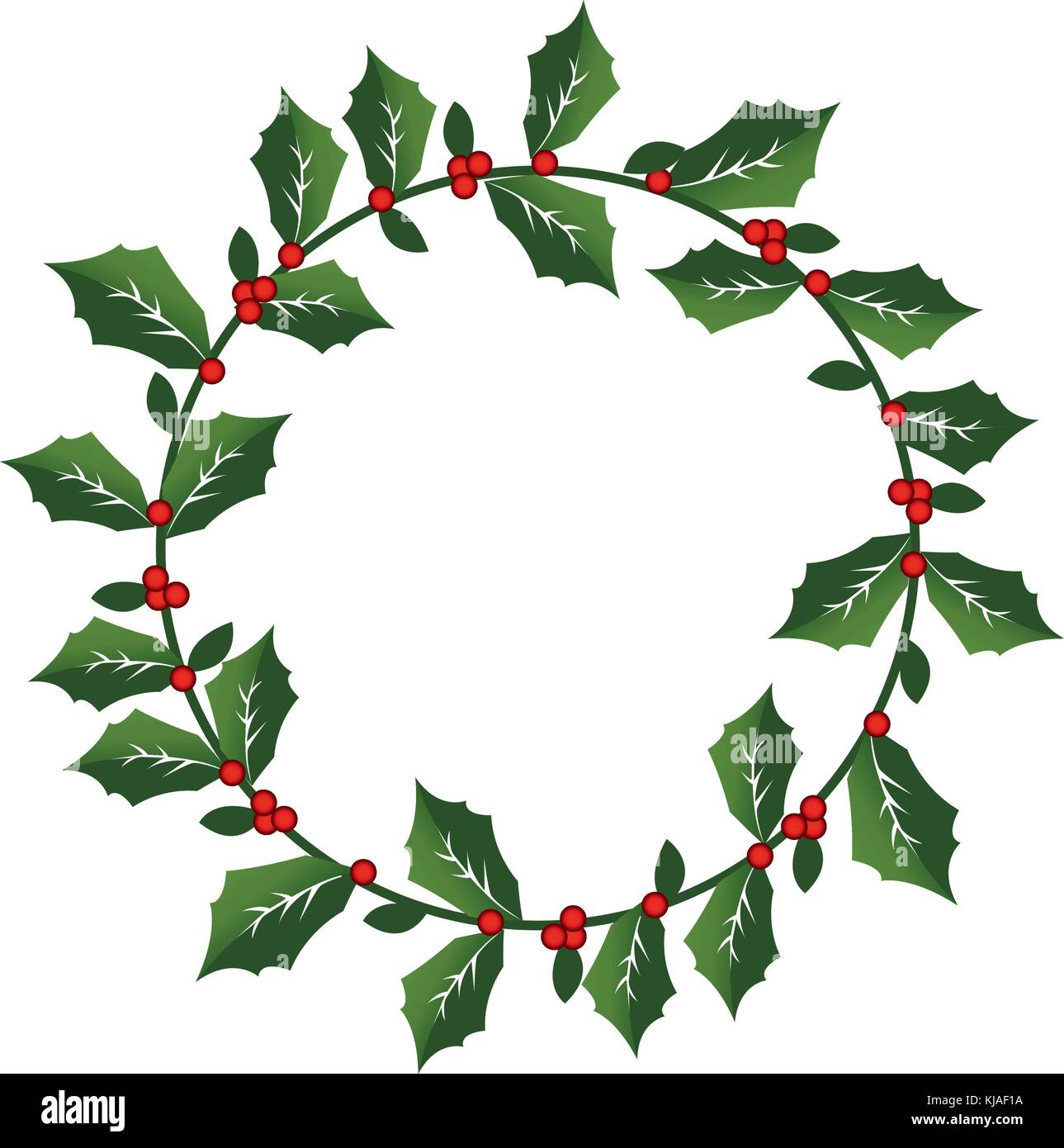 Crown of merry christmas and decoration theme Isolated design Vector ...