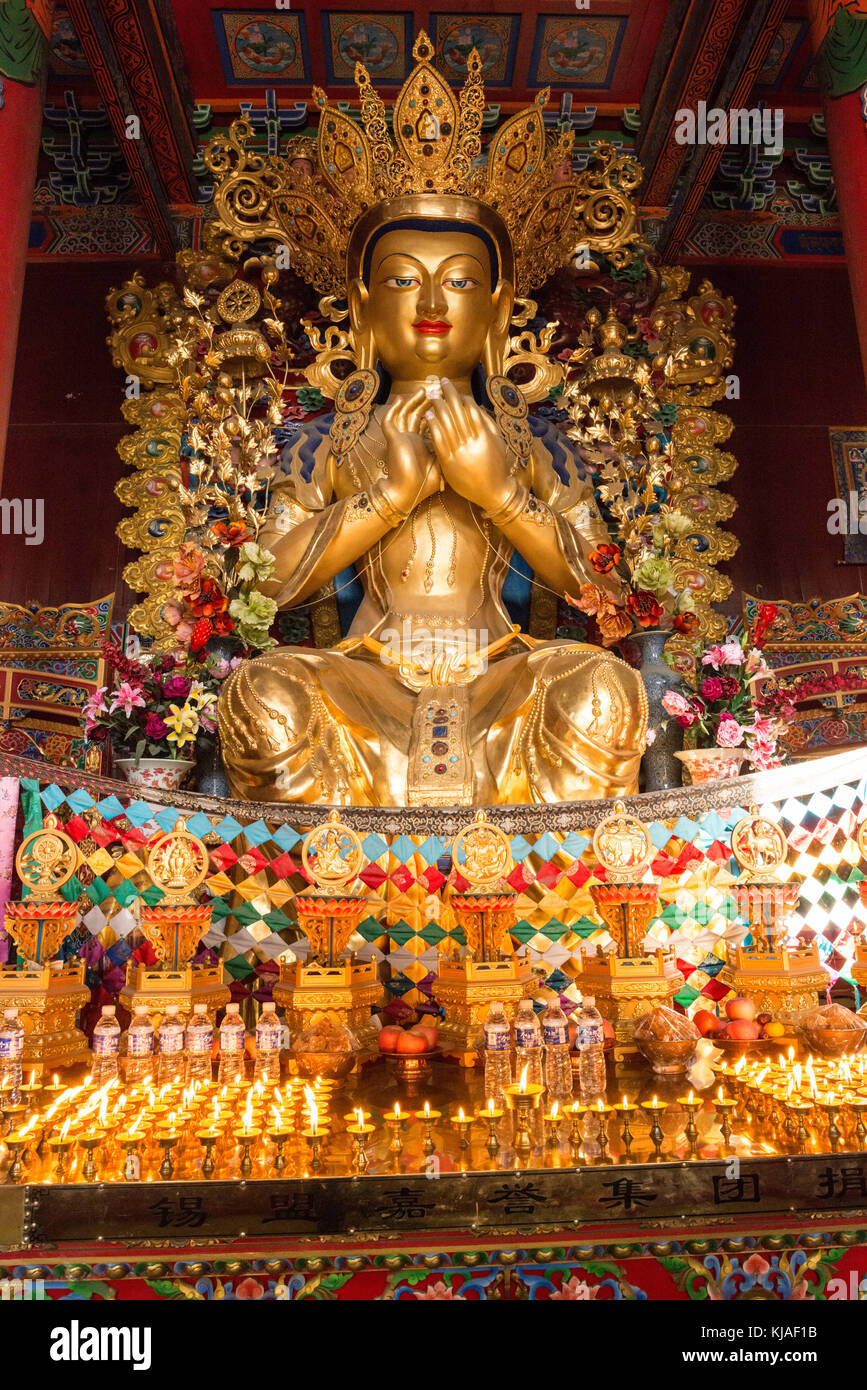 Dazhao Temple, 'Wuliang Si (Infinite Temple)' in Chinese, is the oldest ...