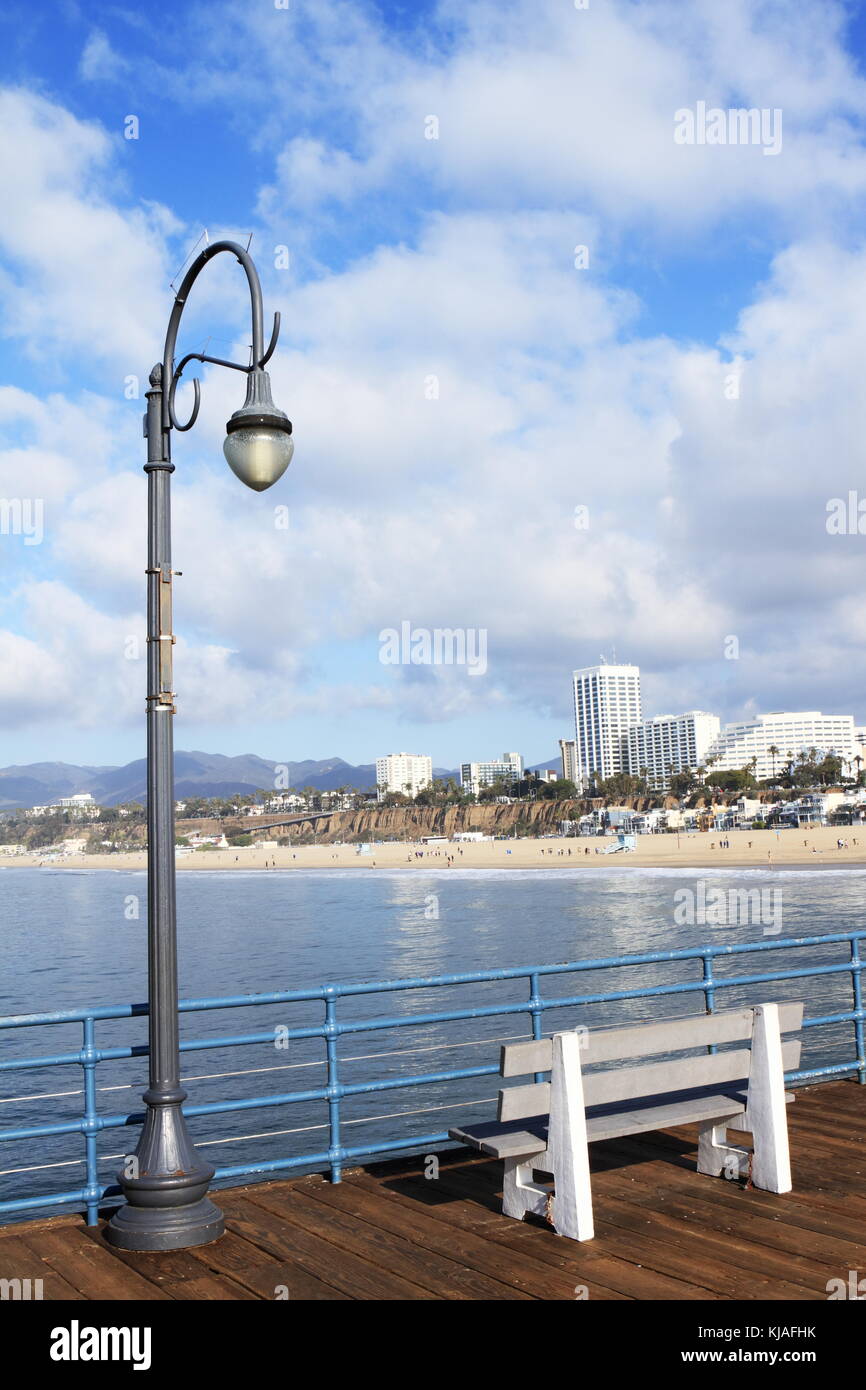 Santa monica pier usa hi-res stock photography and images - Alamy