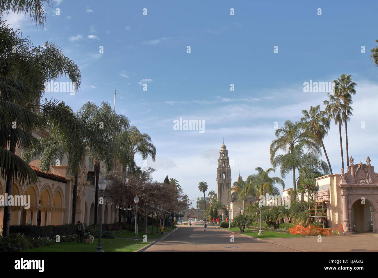 El Prado - Balboa Park - San Diego - USA Stock Photo - Alamy
