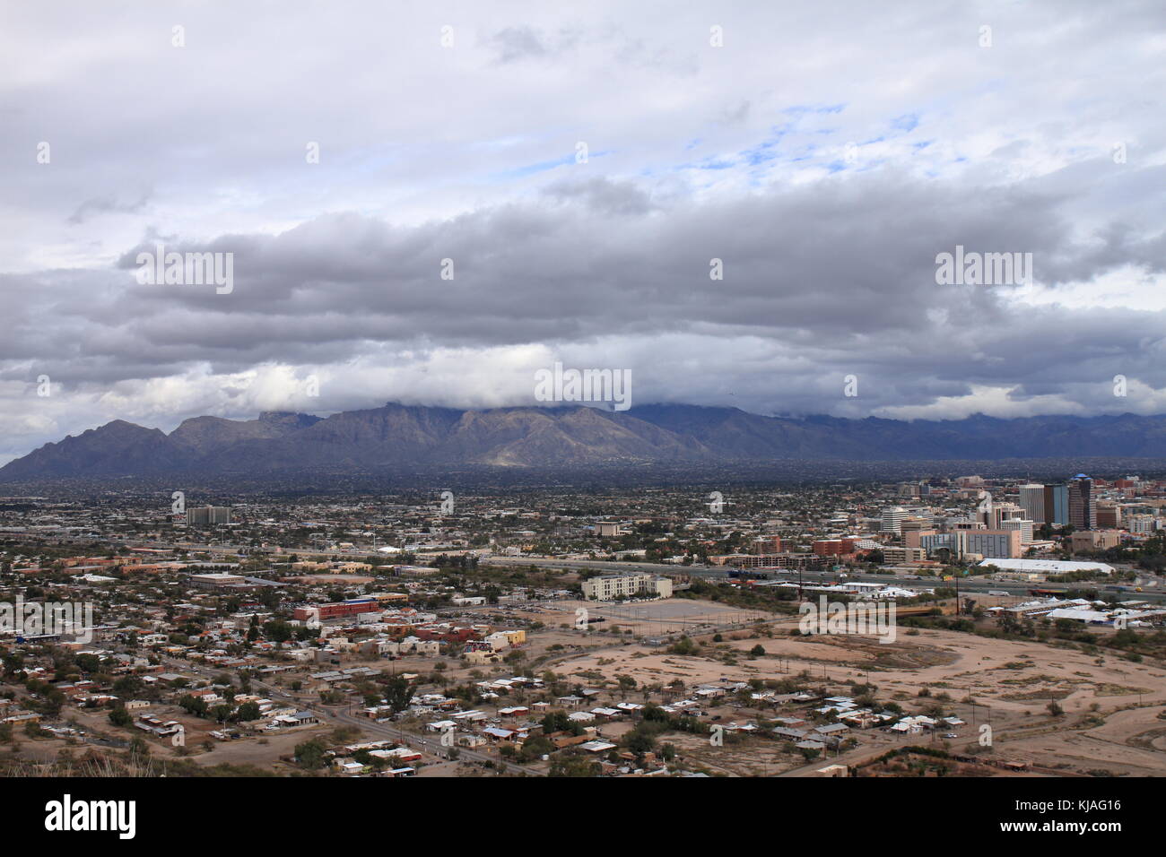 Tucson city view - USA Stock Photo - Alamy