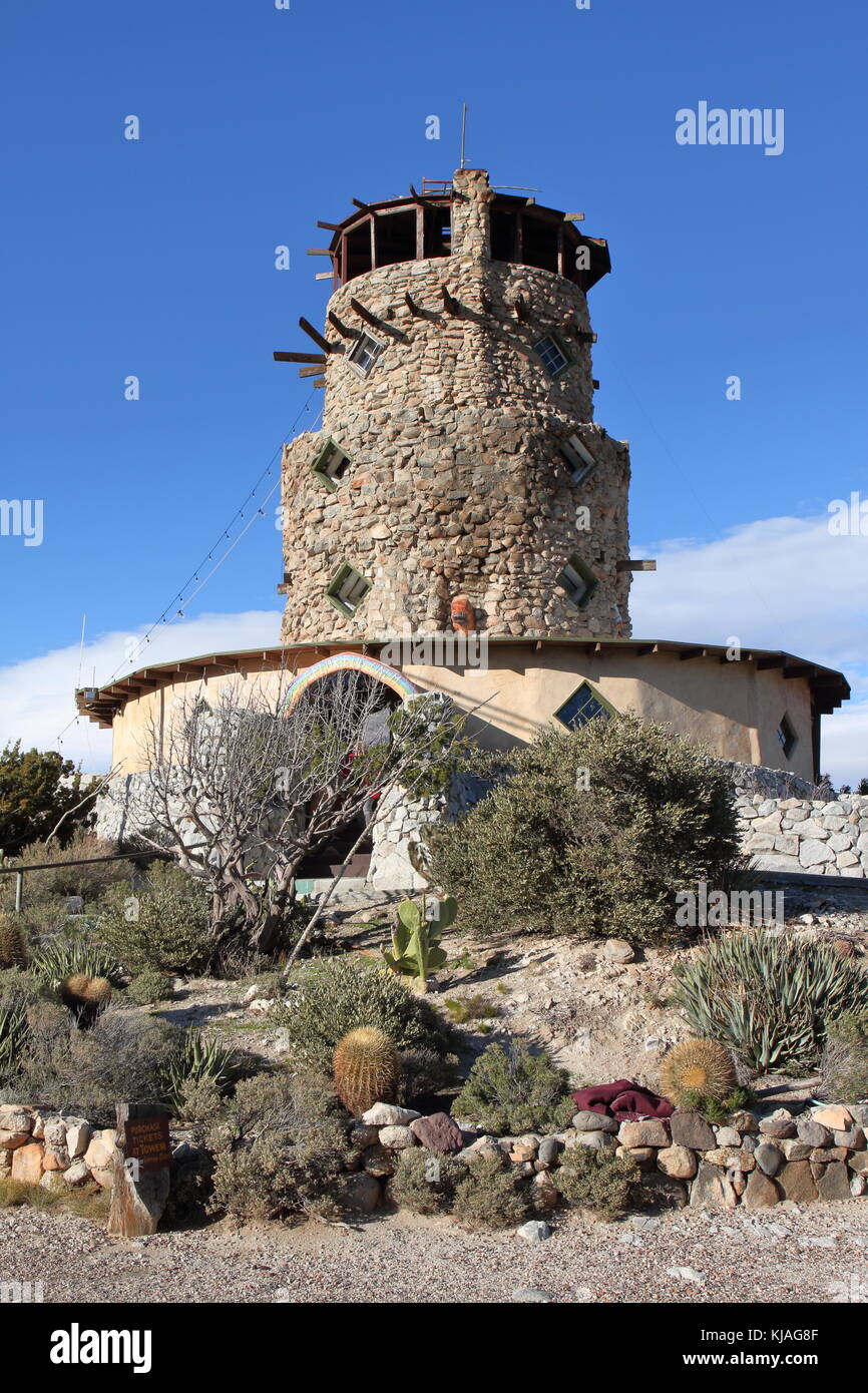 Desert view Tower - California - USA Stock Photo - Alamy