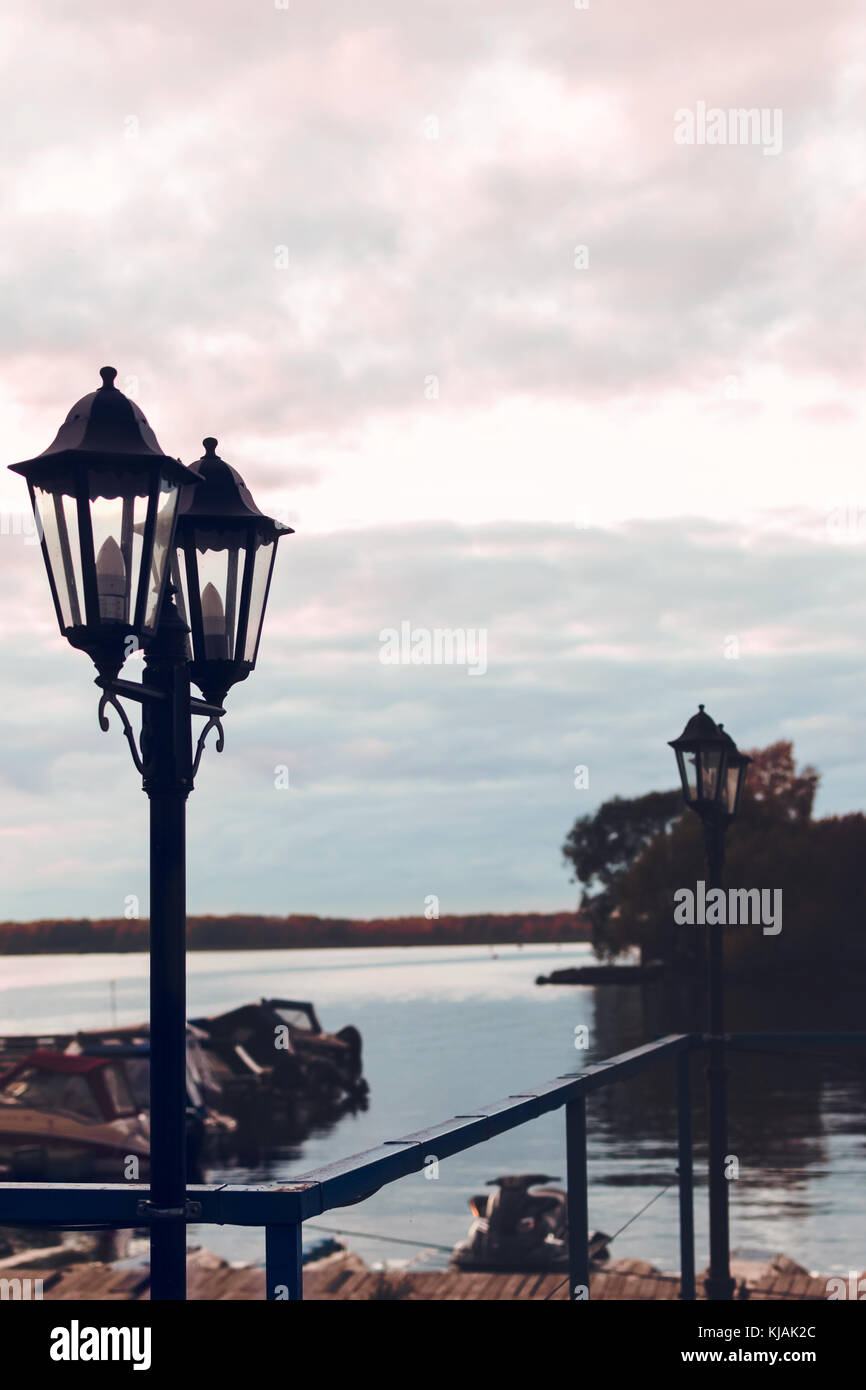 Pier lamps hi-res stock photography and images - Alamy