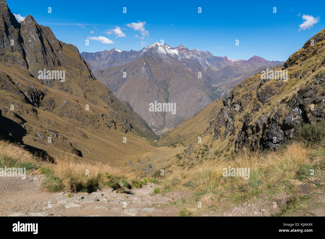 This is the highest point on the Inca Trail at 13,828 feet and is a ...