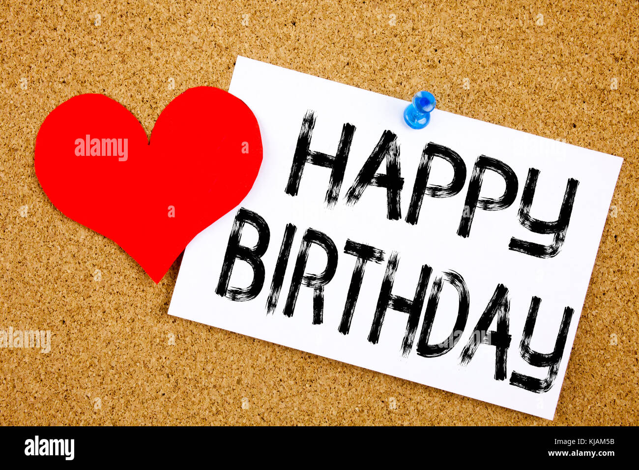 Happy birthday sticky note on High Resolution Stock Photography and ...