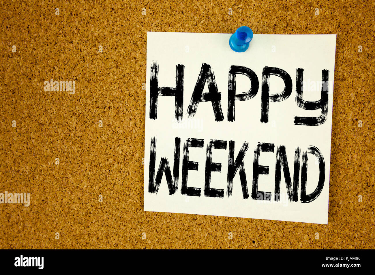 Conceptual hand writing text caption inspiration showing Happy Weekend ...