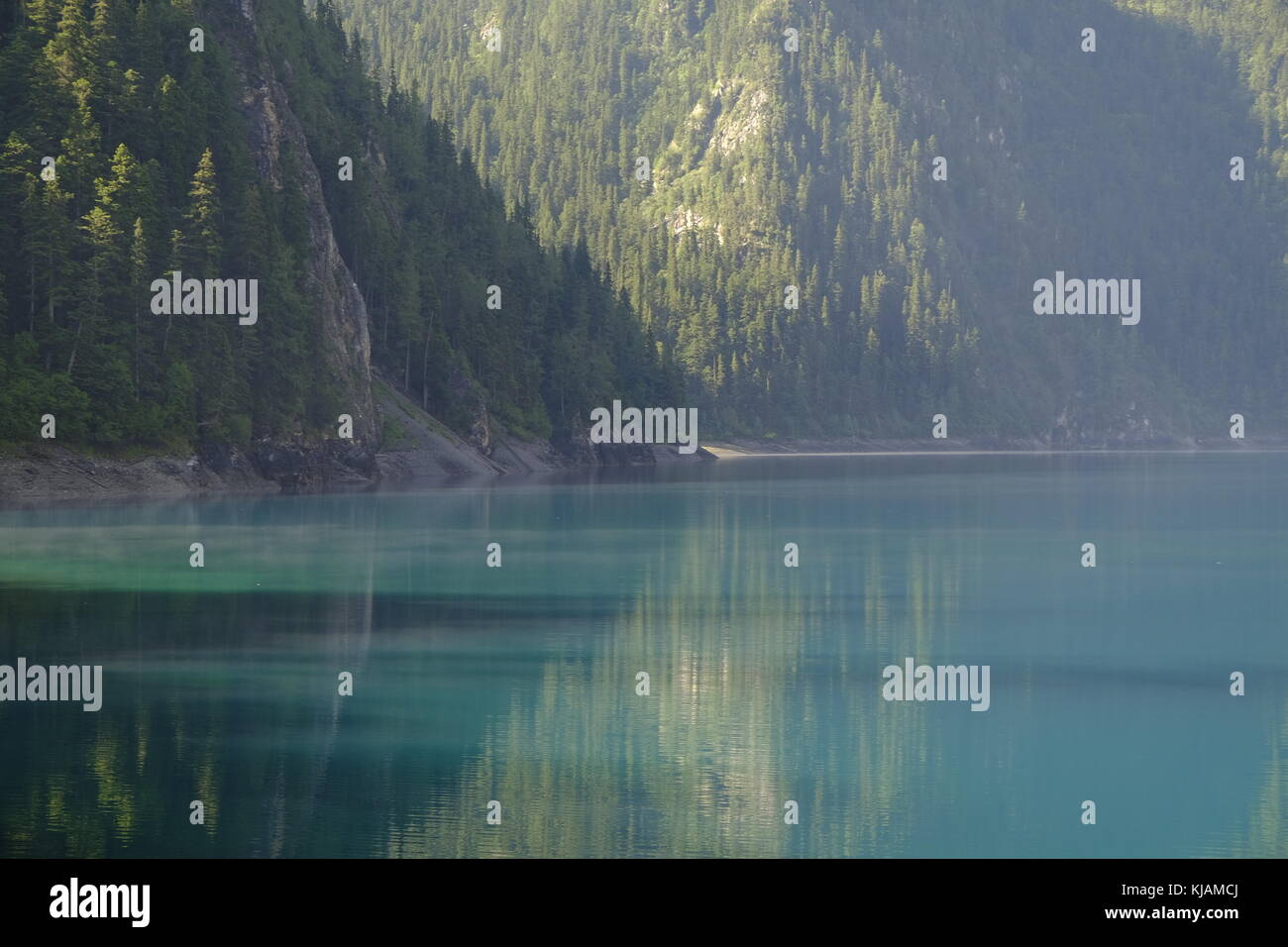 The Long lake at Jiuzhaigou valley in China Stock Photo - Alamy